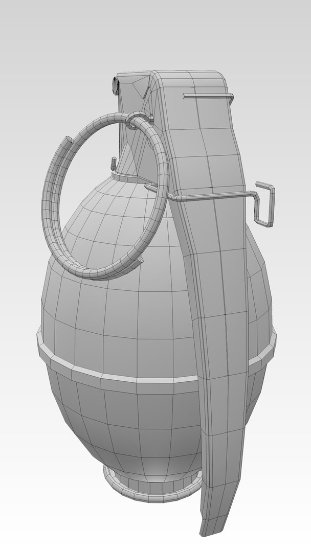 3d Model Grenade