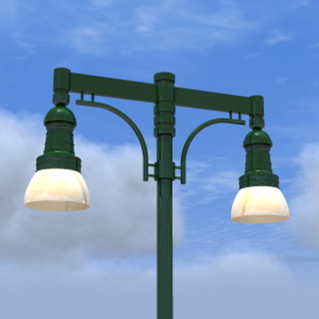 Lamp Post 3d Model