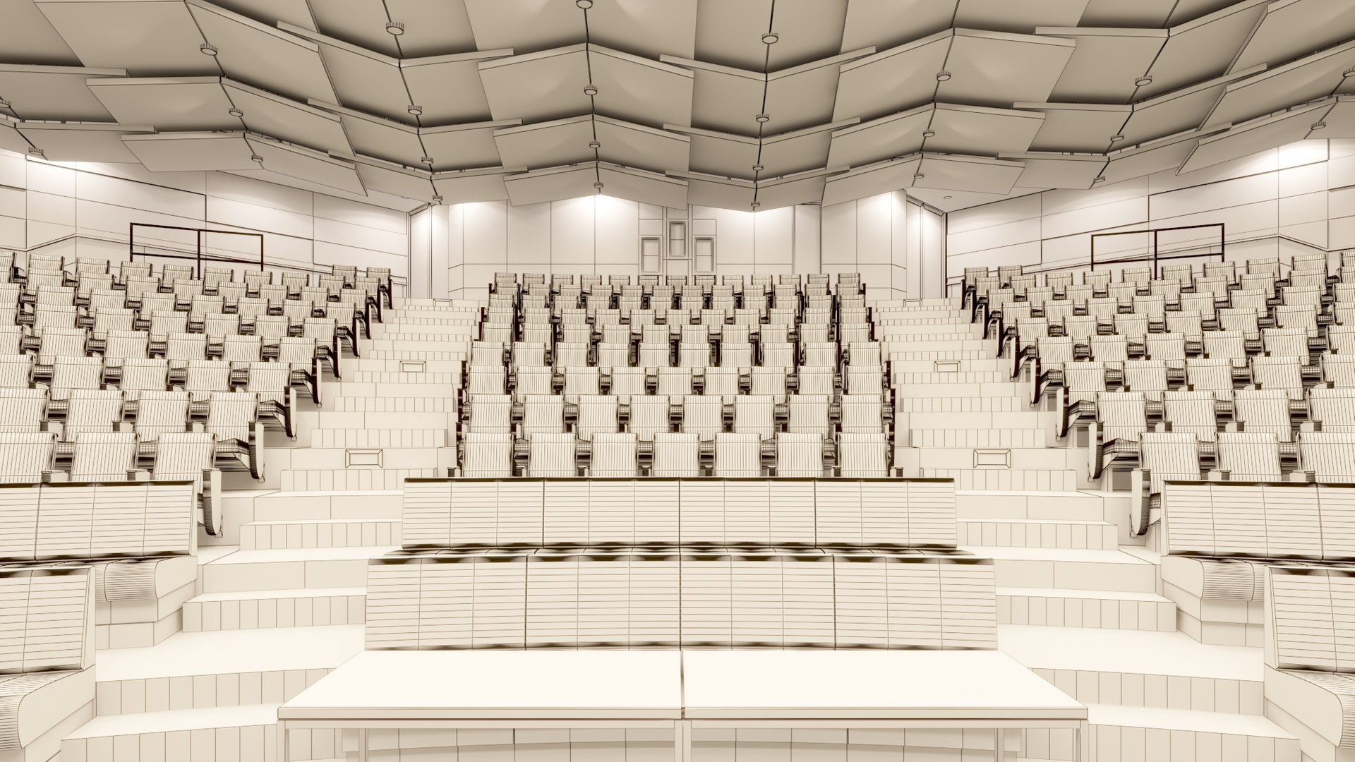 Auditorium Theater 3D Model - TurboSquid 2277834