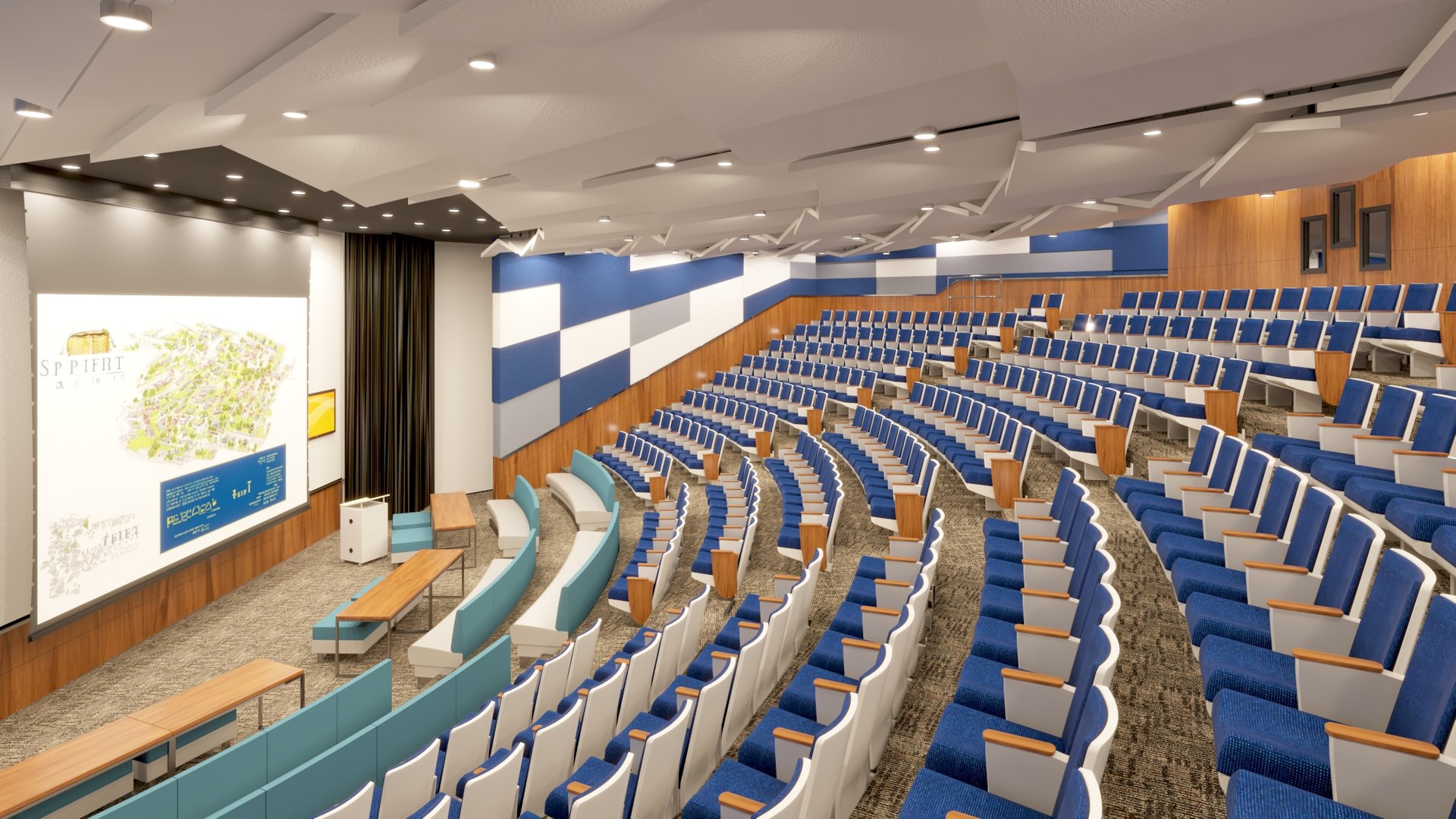 Auditorium Theater 3D Model - TurboSquid 2277834