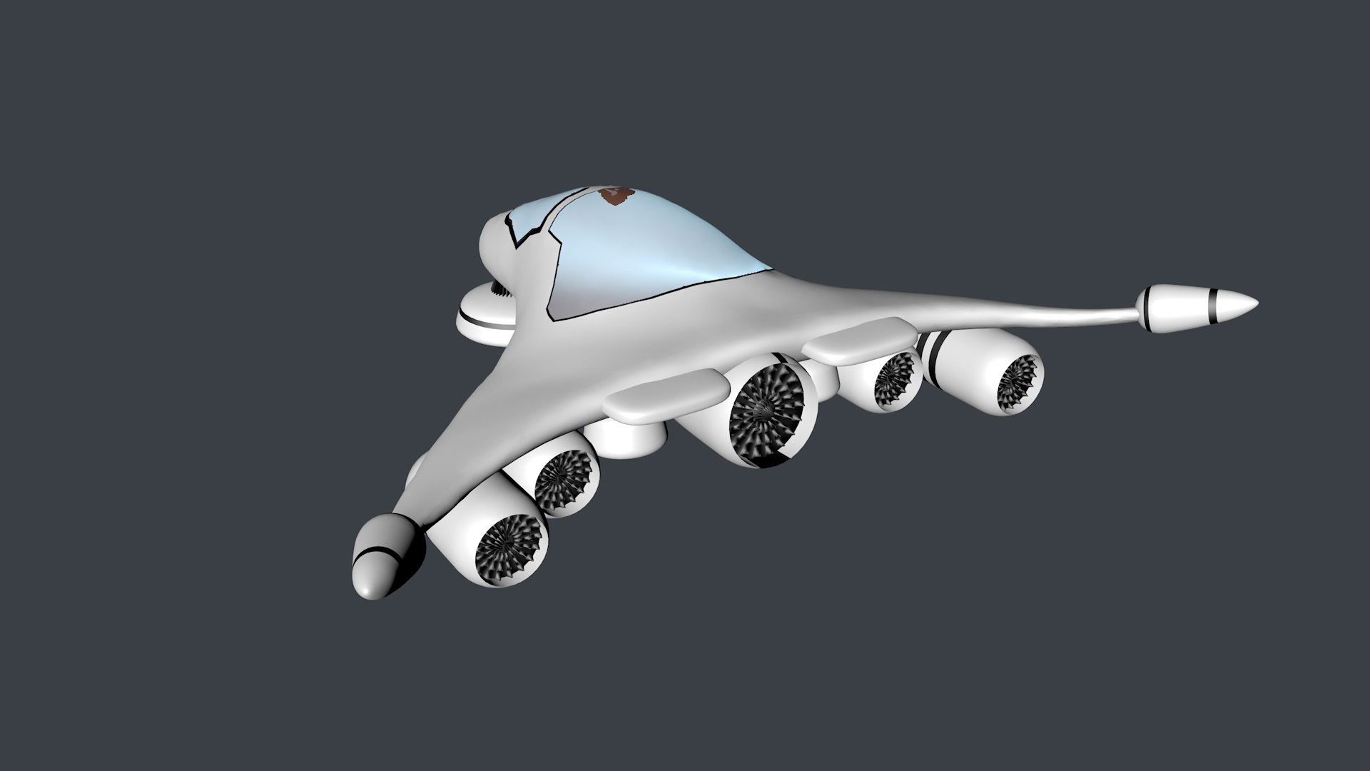 Space Flighter 3D Model - TurboSquid 1314030