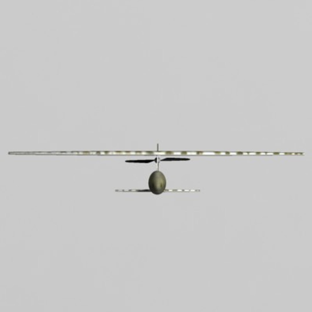 3d model raven uav aircraft plane