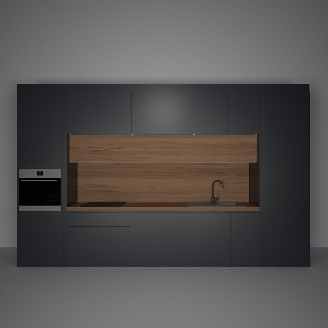 3D Antracid Kitchen - TurboSquid 2101990
