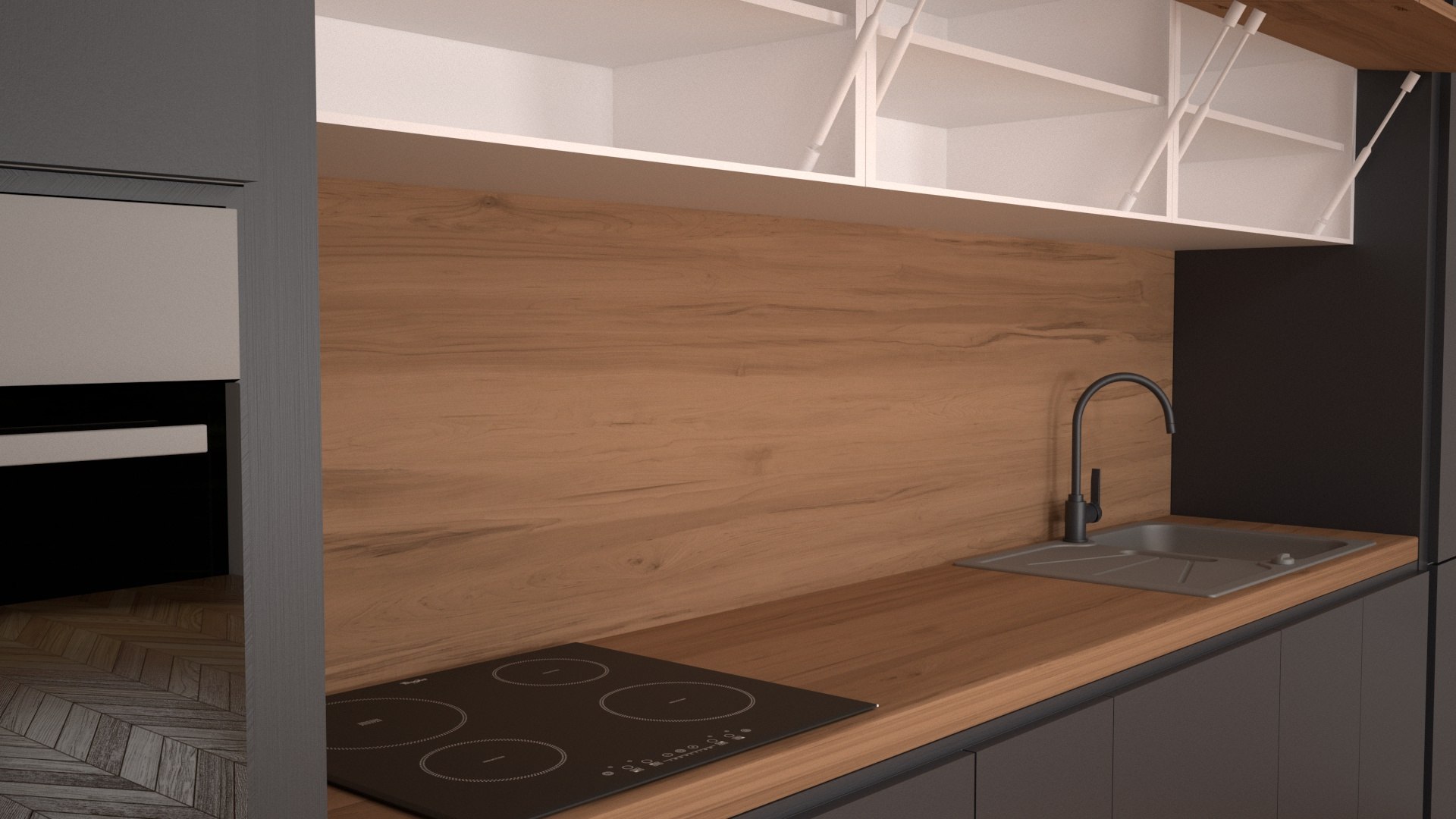 3D Antracid Kitchen - TurboSquid 2101990