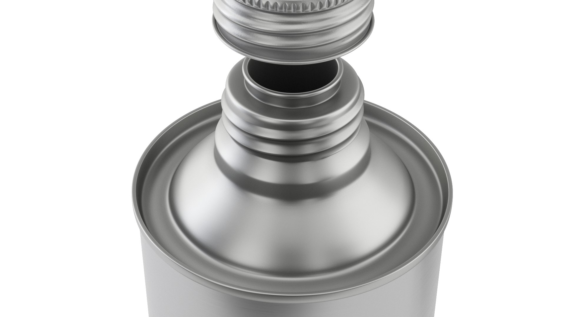 Bottle Metal 3D Model - TurboSquid 1679041