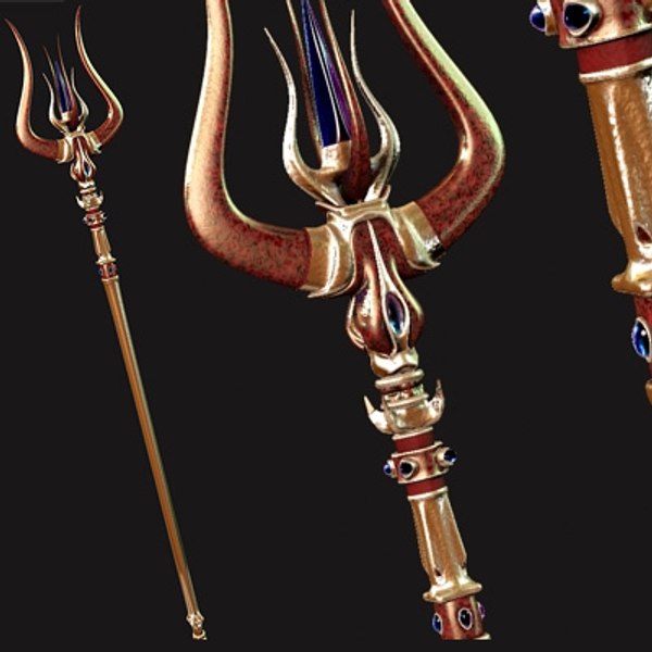 3ds max fantasy staff