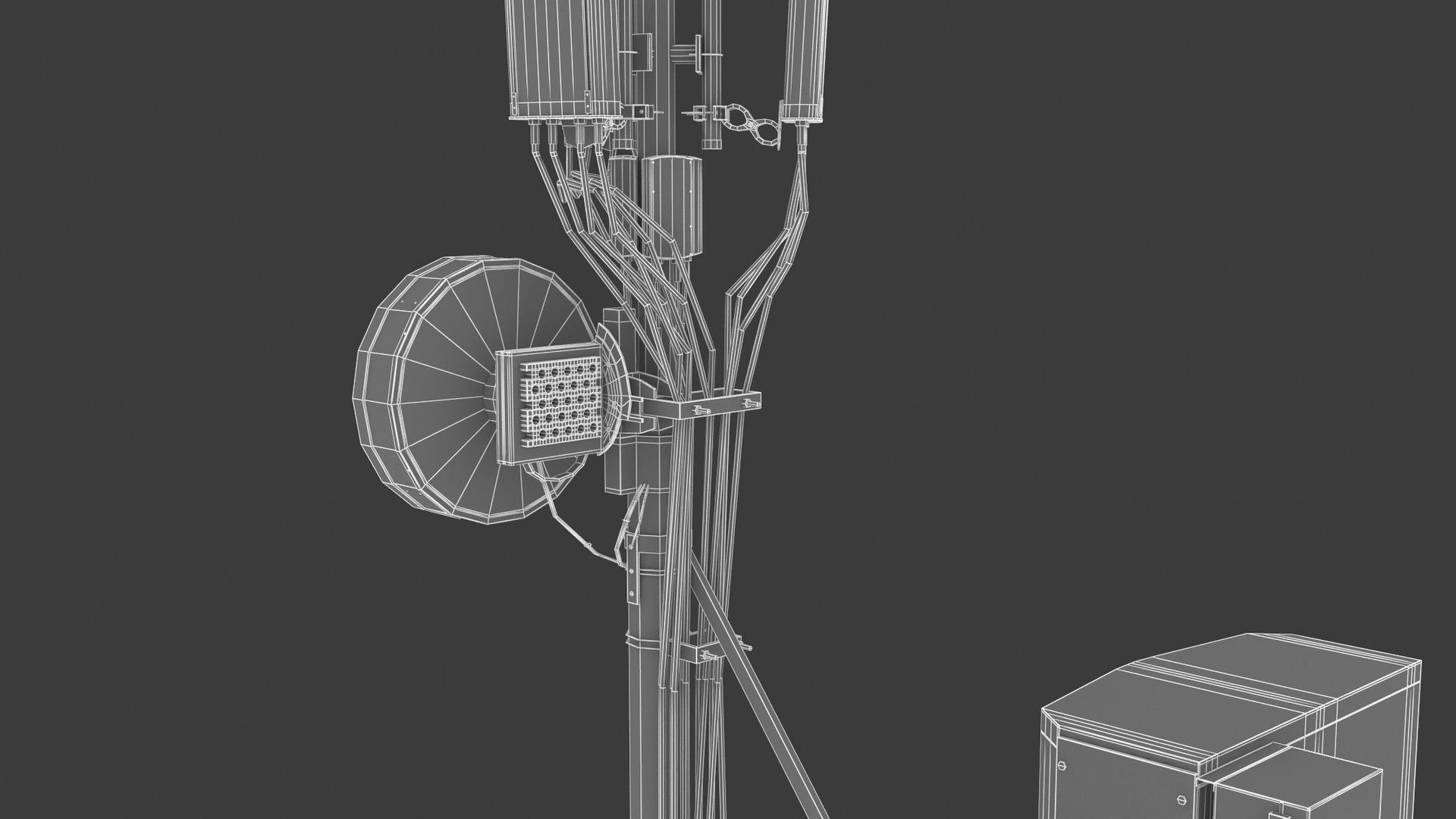 3D Model Telecommunication Tower 07 - TurboSquid 1751786