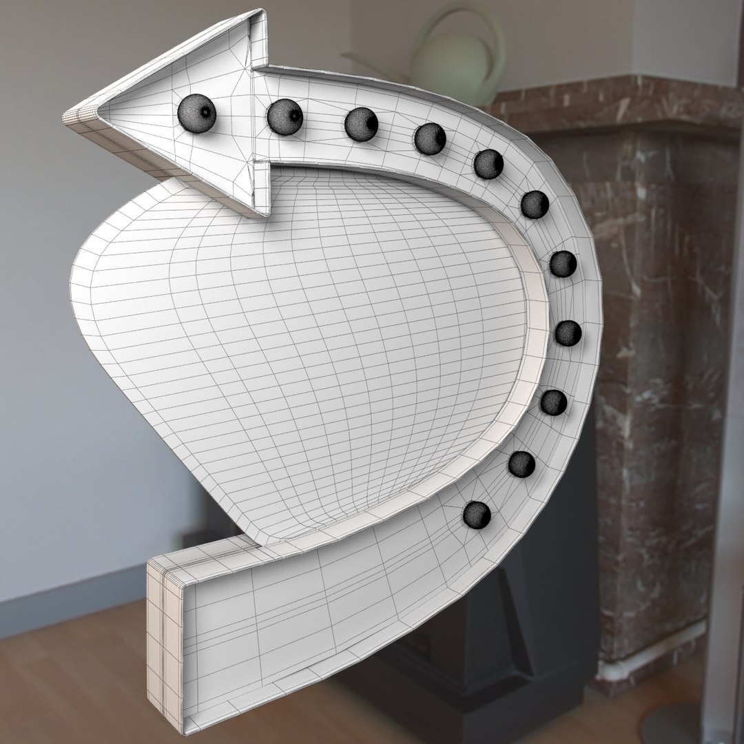 Sign Eat Arrow 3D Model - TurboSquid 1598024