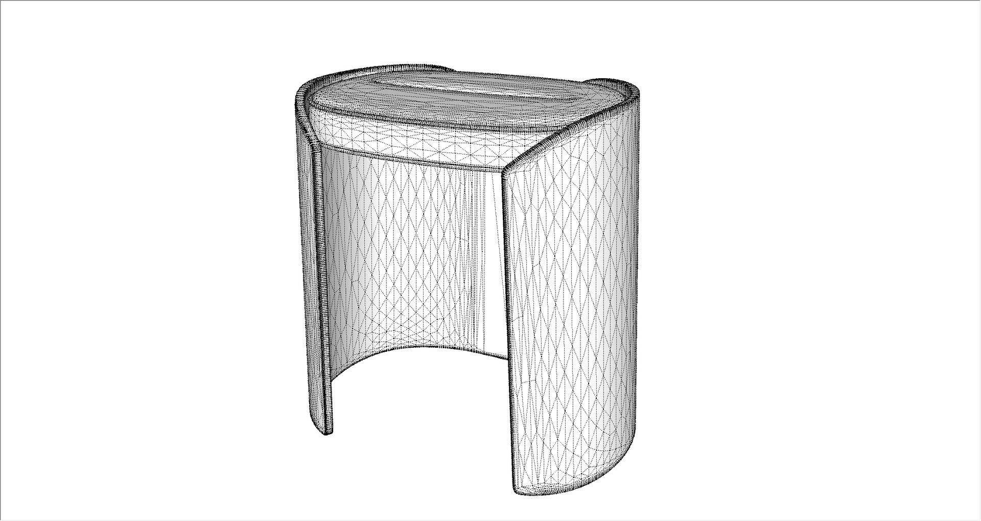 3D Side Stool Model - TurboSquid 2033068
