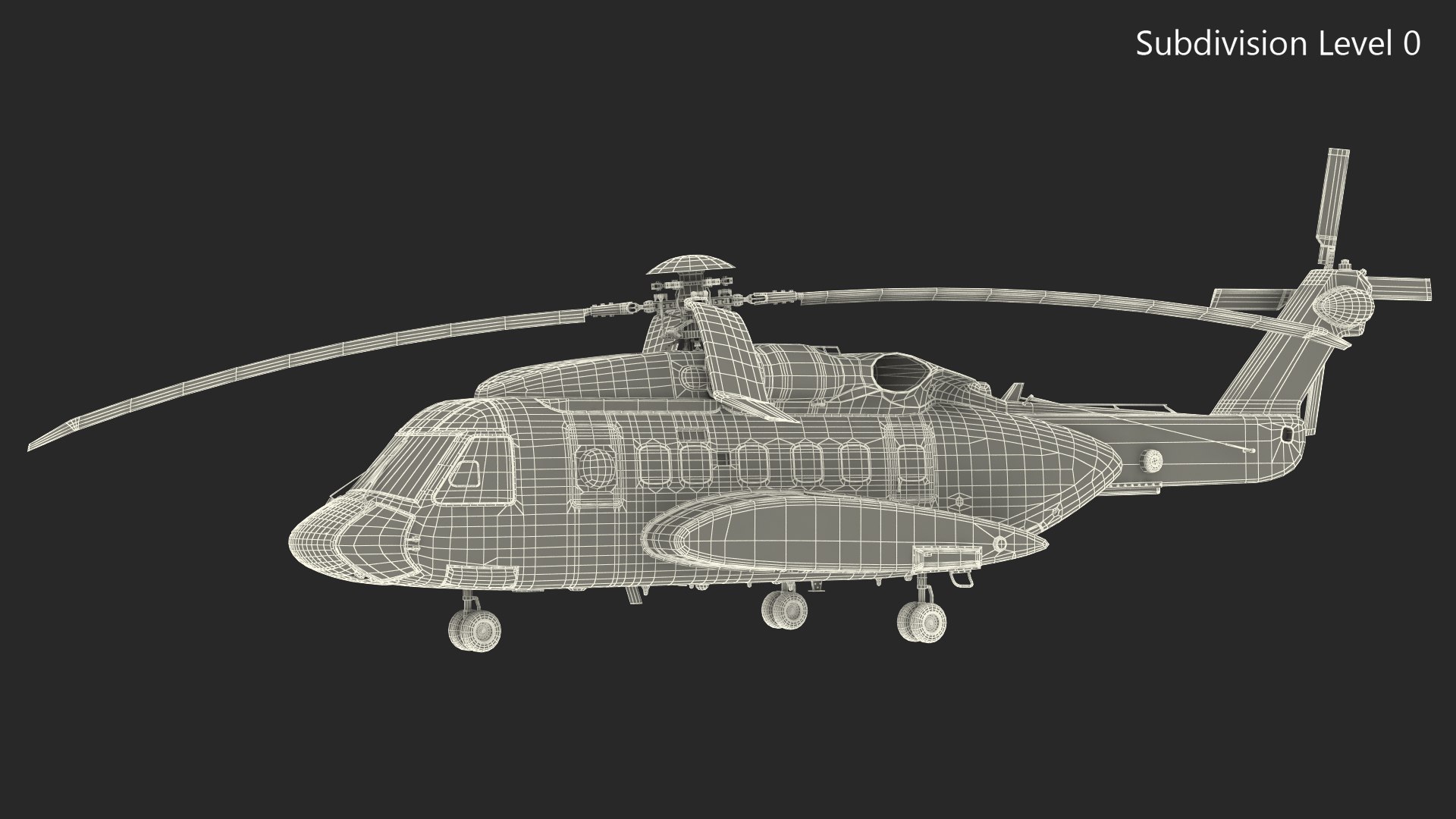 Sikorsky s-92 civil helicopter chopper 3D - TurboSquid 1495683