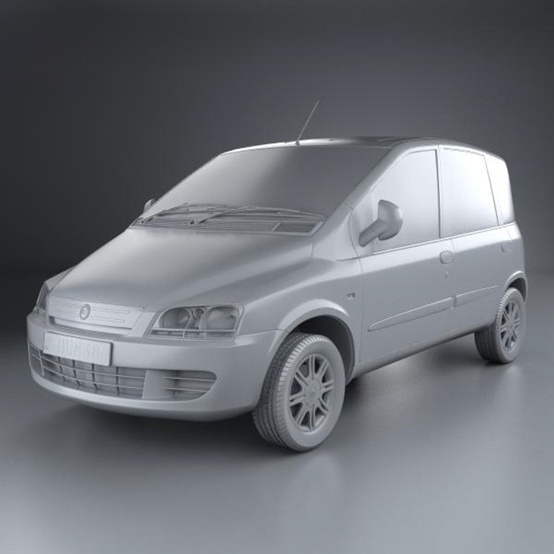 3D Model Fiat Multipla 2006 - TurboSquid 1361034