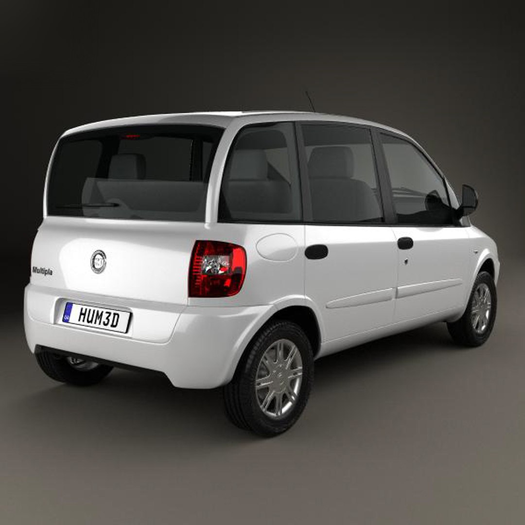 3D Model Fiat Multipla 2006 - TurboSquid 1361034