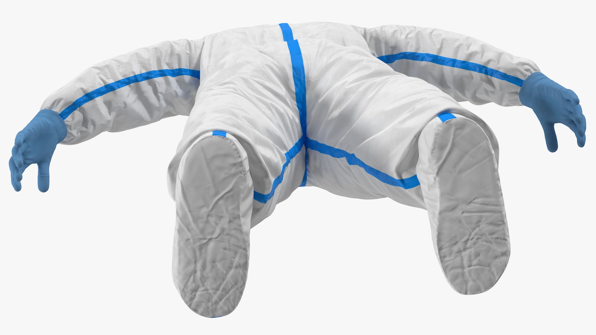 3D disposable isolation suit - TurboSquid 1565526
