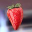 3ds Max Strawberry Fruit Leaf