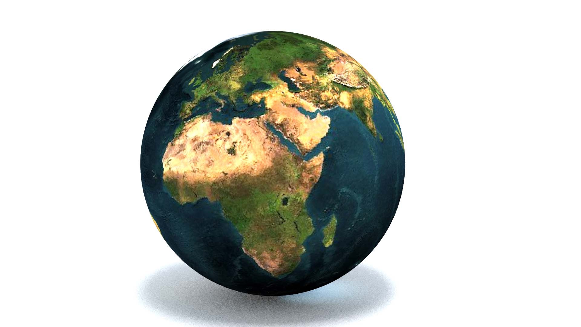 3D Physical World Map - TurboSquid 1910997