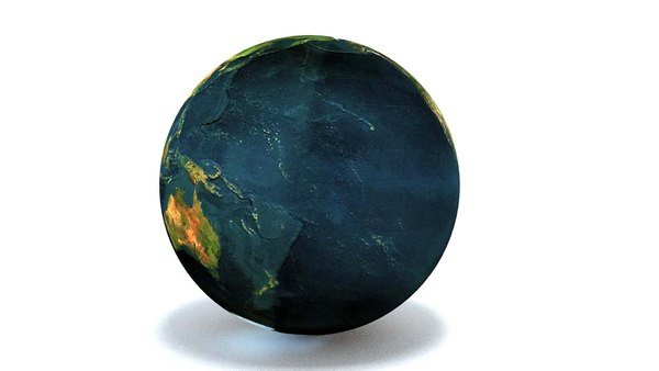 3D Physical World map - TurboSquid 1910997