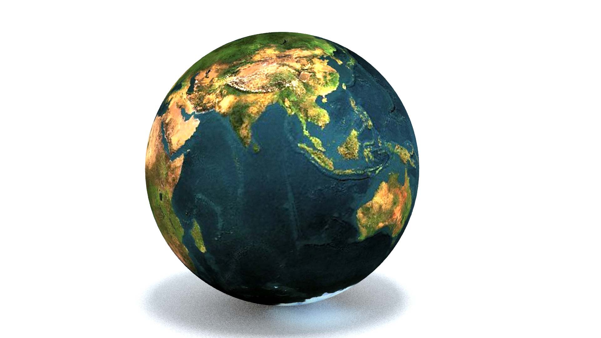 3D Physical World Map - TurboSquid 1910997