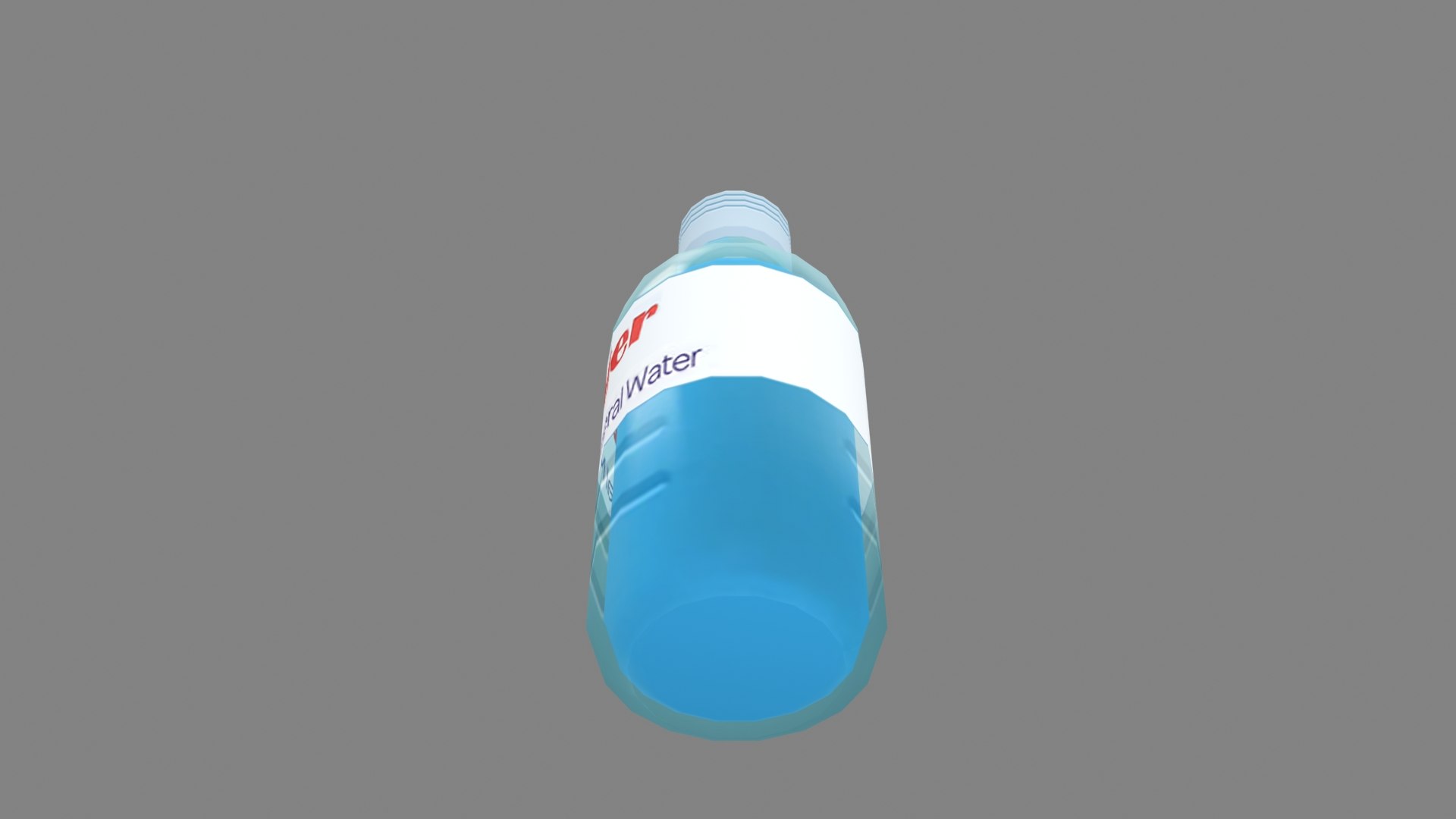 3D Cartoon Bottled Water - TurboSquid 1937372