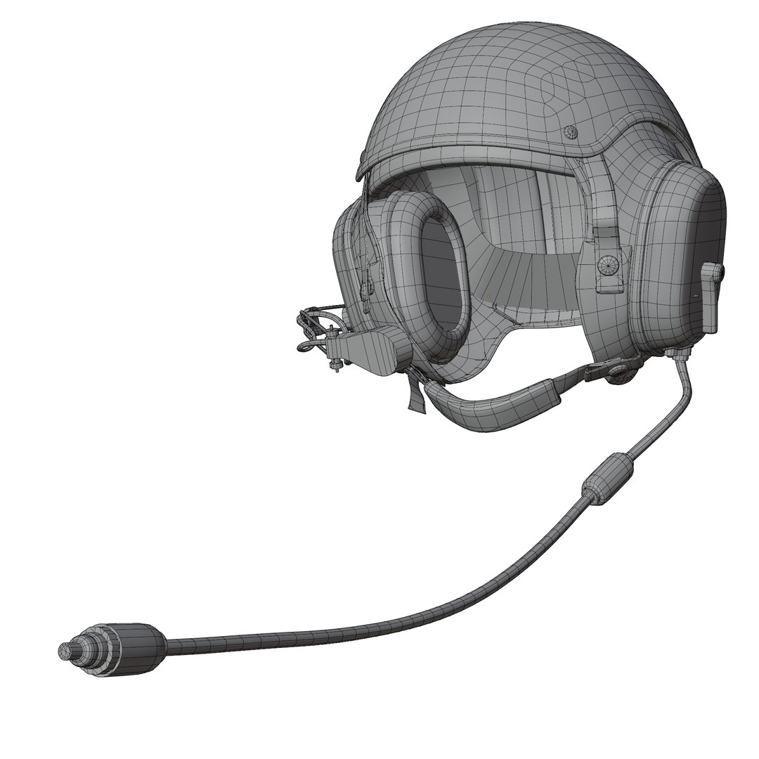 Gentex CVC Helmet 3D Model - TurboSquid 2331820