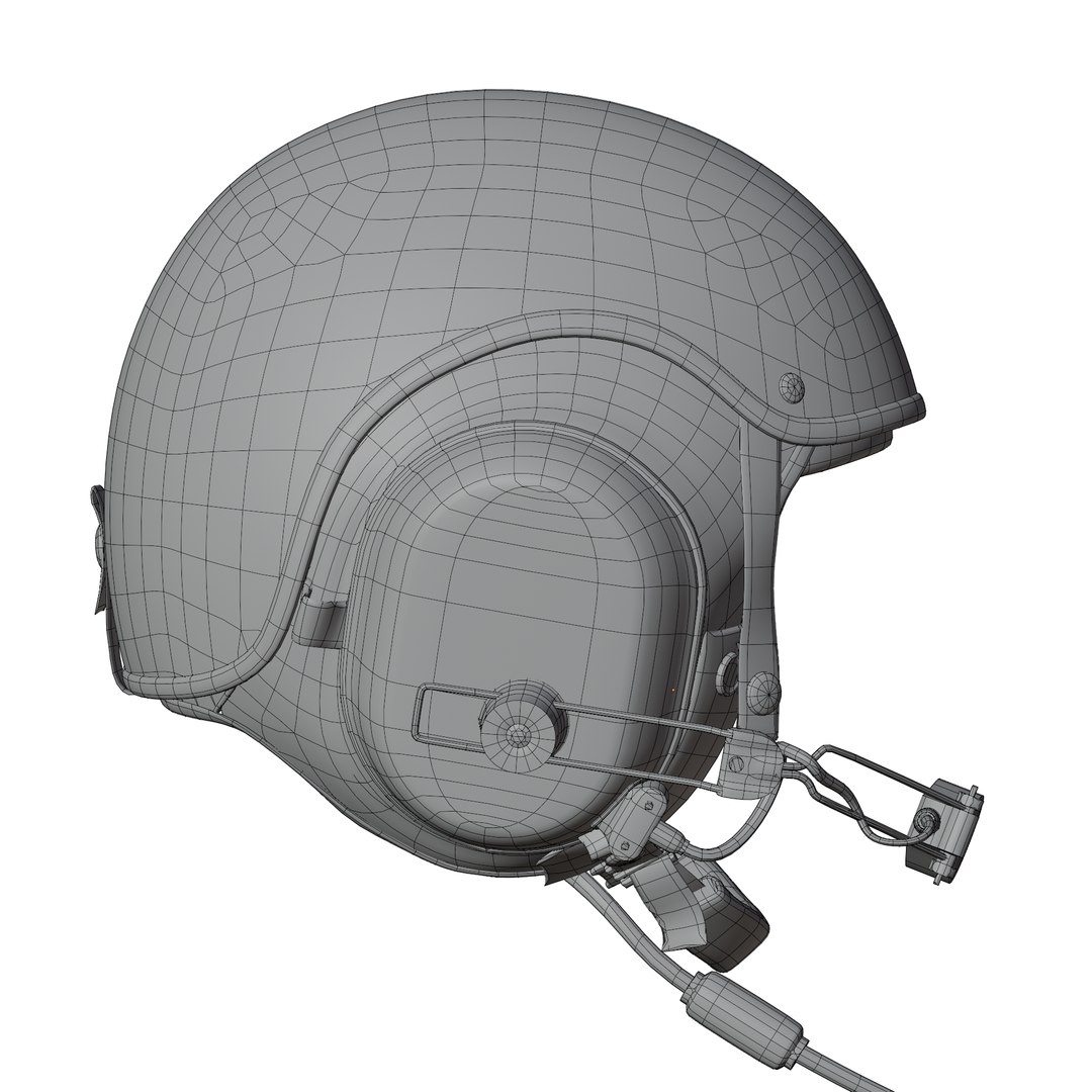 Gentex CVC Helmet 3D Model - TurboSquid 2331820