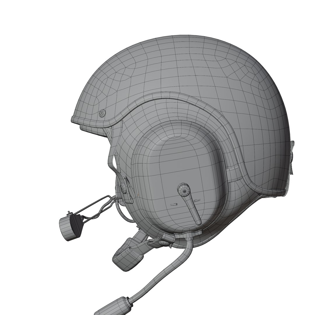 Gentex CVC Helmet 3D Model - TurboSquid 2331820