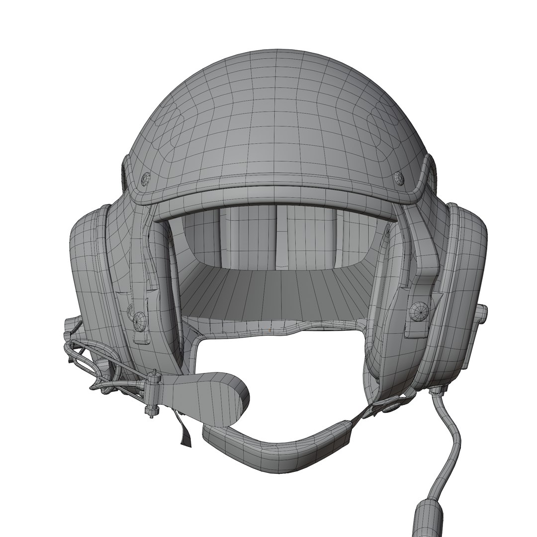 Gentex CVC Helmet 3D Model - TurboSquid 2331820