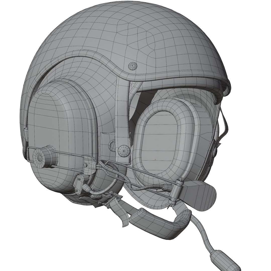 Gentex CVC Helmet 3D Model - TurboSquid 2331820