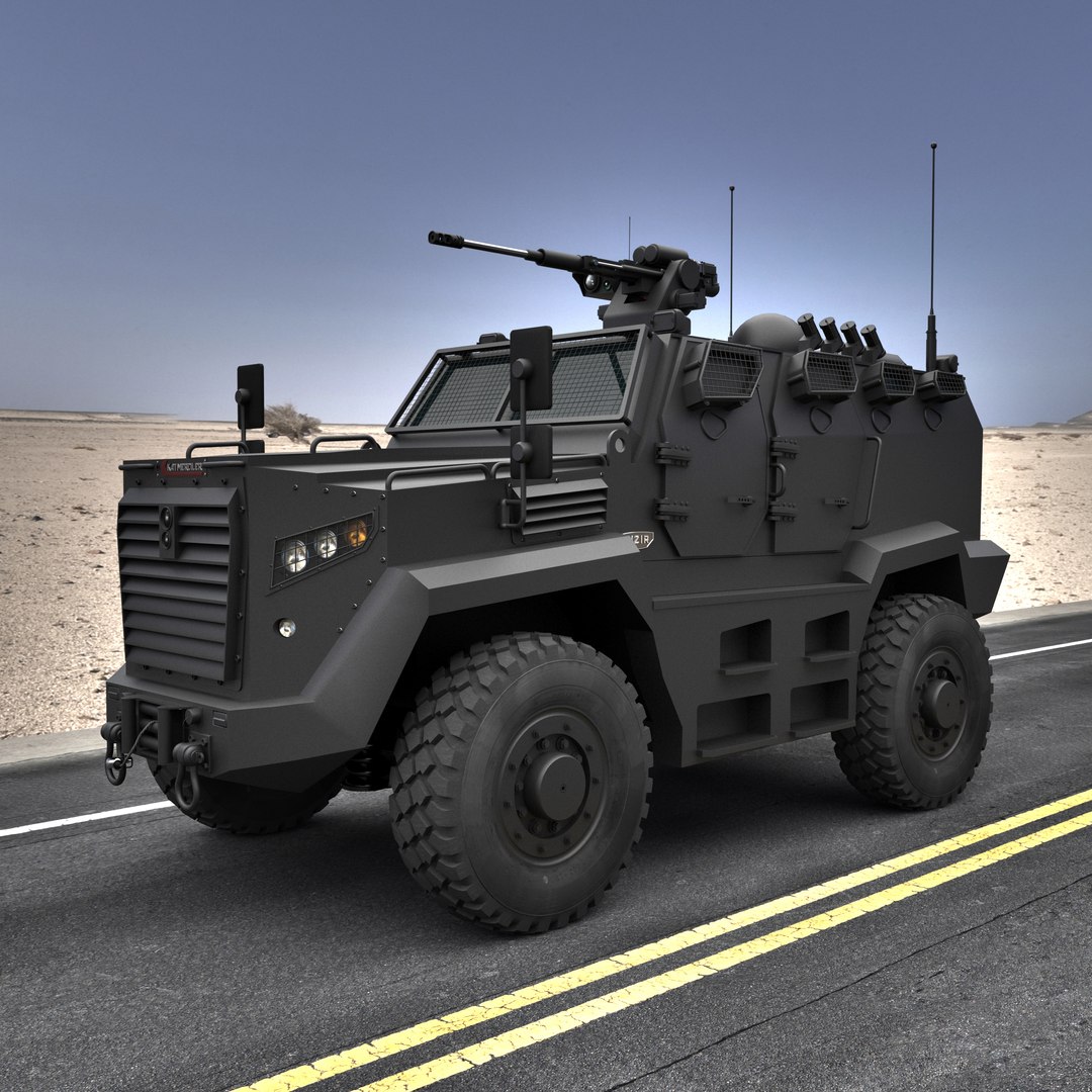 3D Armored MRAP Hizir - TurboSquid 1738428