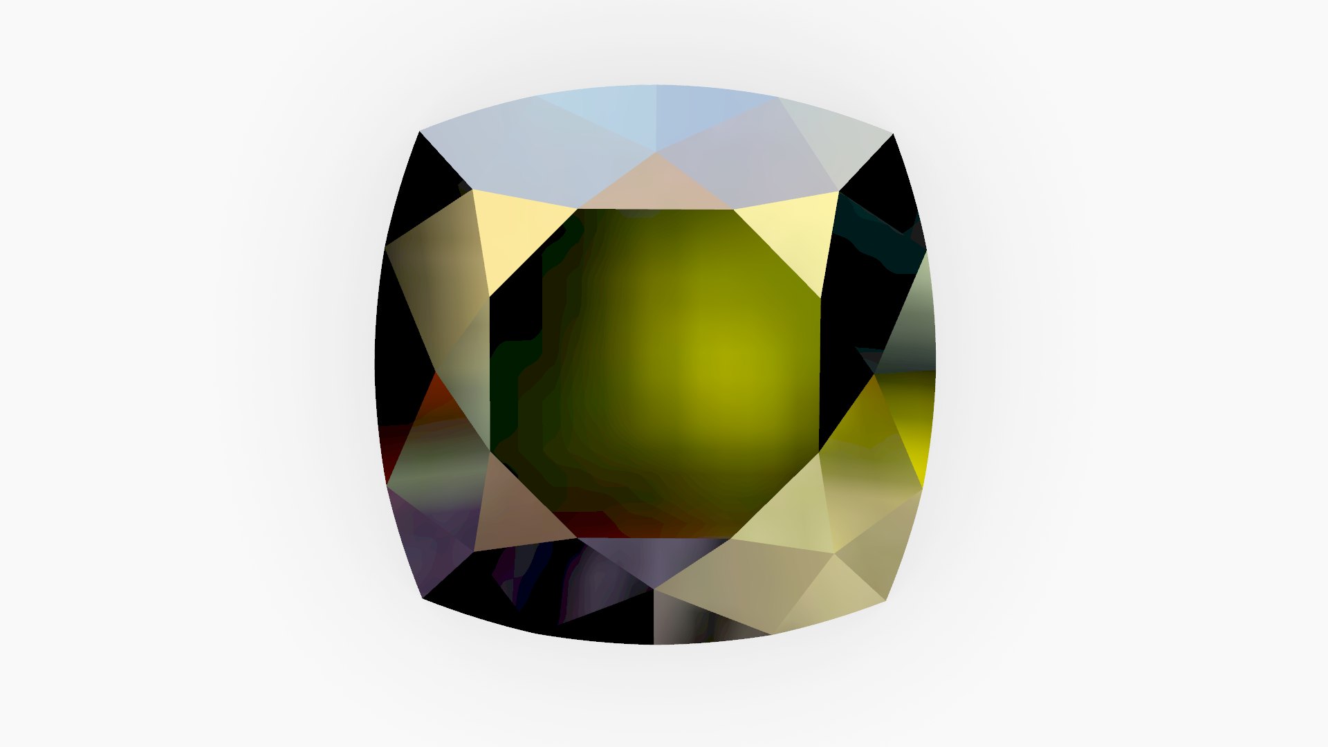 Cushion Square Gem 57 Facets 3D Model 3D Model - TurboSquid 1997069