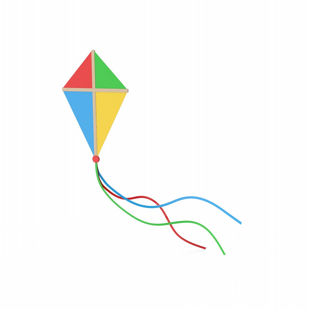 3D Kite Model - TurboSquid 2192234