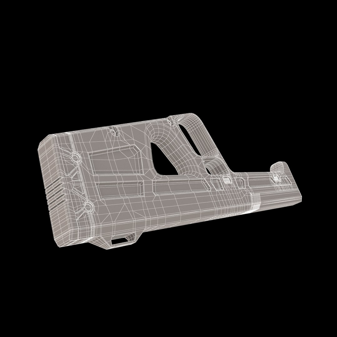 3d Model Vr Gun Virtual