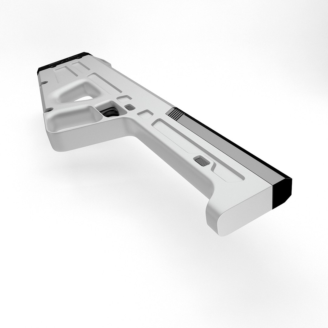 3d Model Vr Gun Virtual