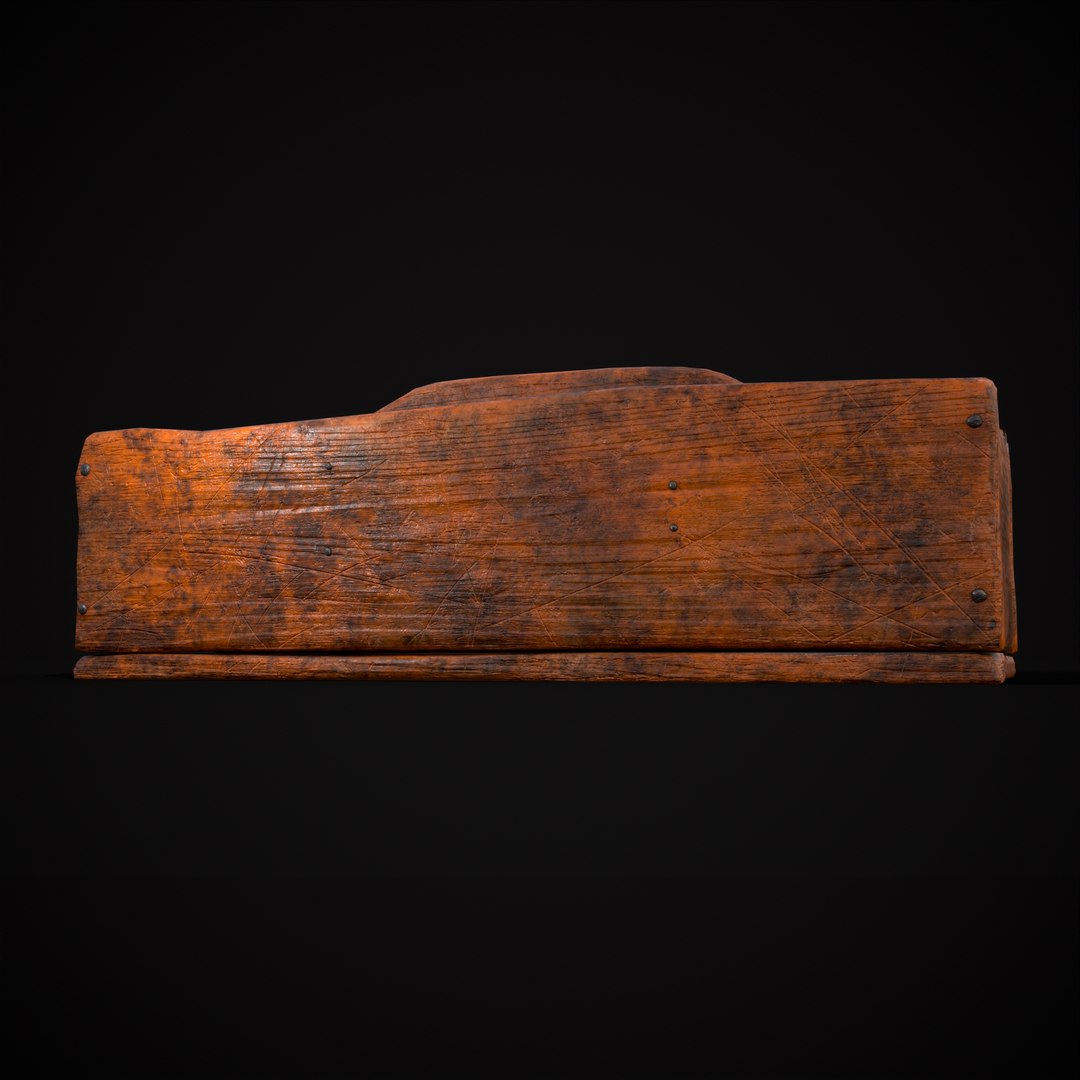 3D Medieval Wooden Tool Box - TurboSquid 2052764