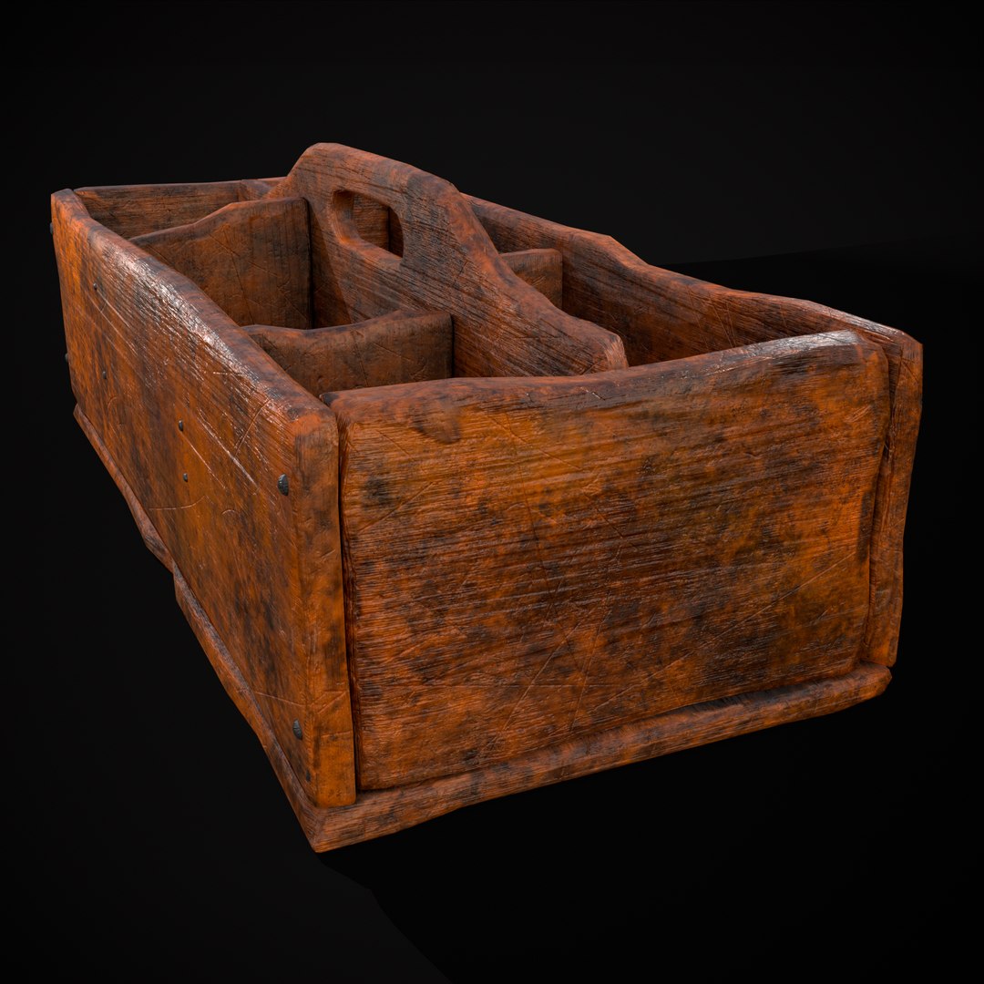 3D Medieval Wooden Tool Box - TurboSquid 2052764