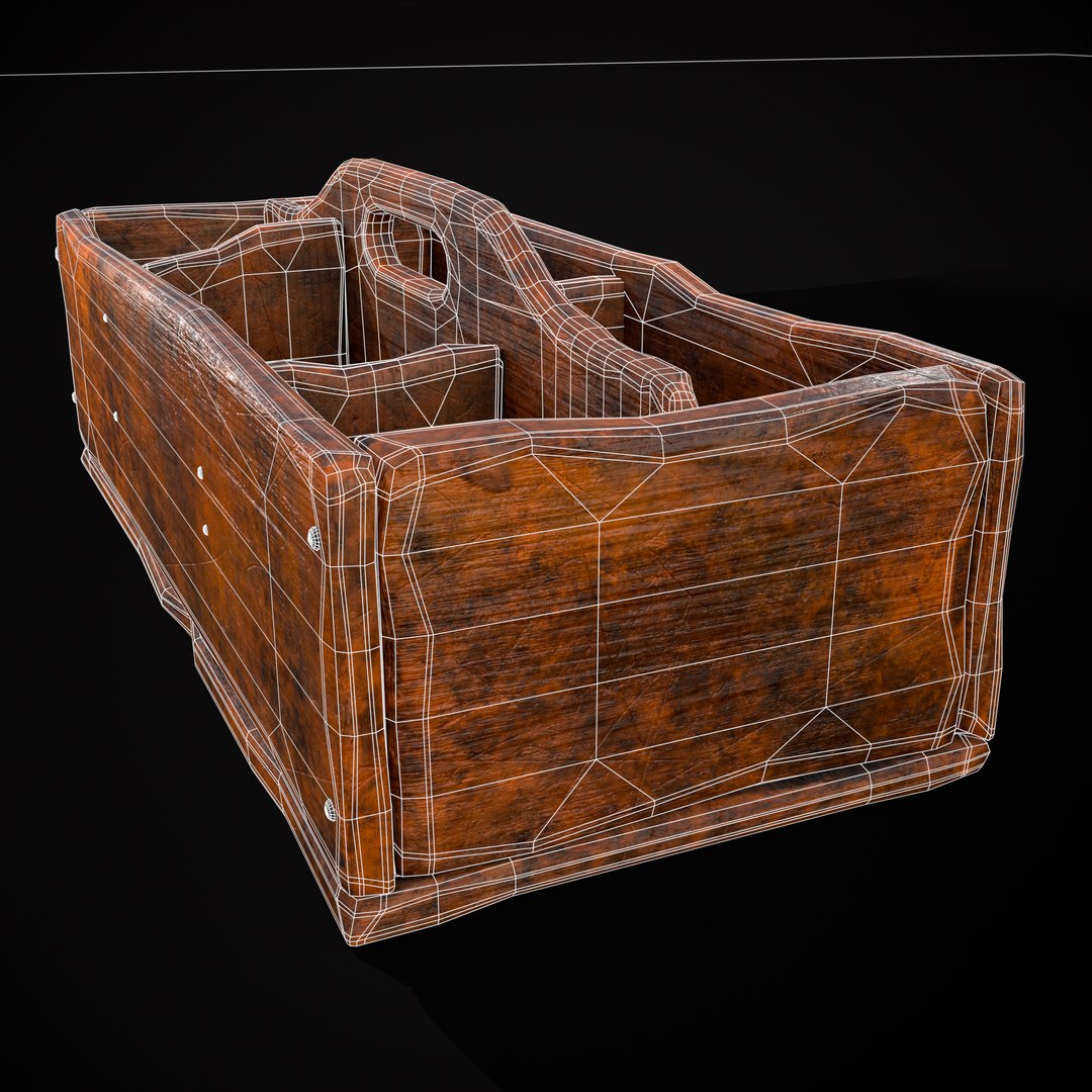 3D Medieval Wooden Tool Box - TurboSquid 2052764