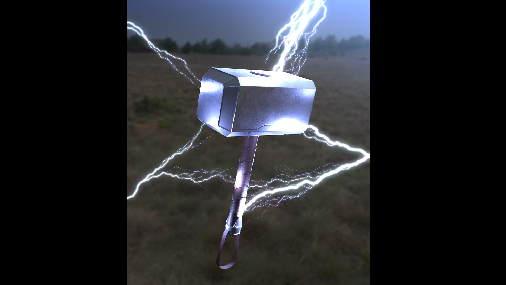Thor Mjolnir 3D Model - TurboSquid 1698966
