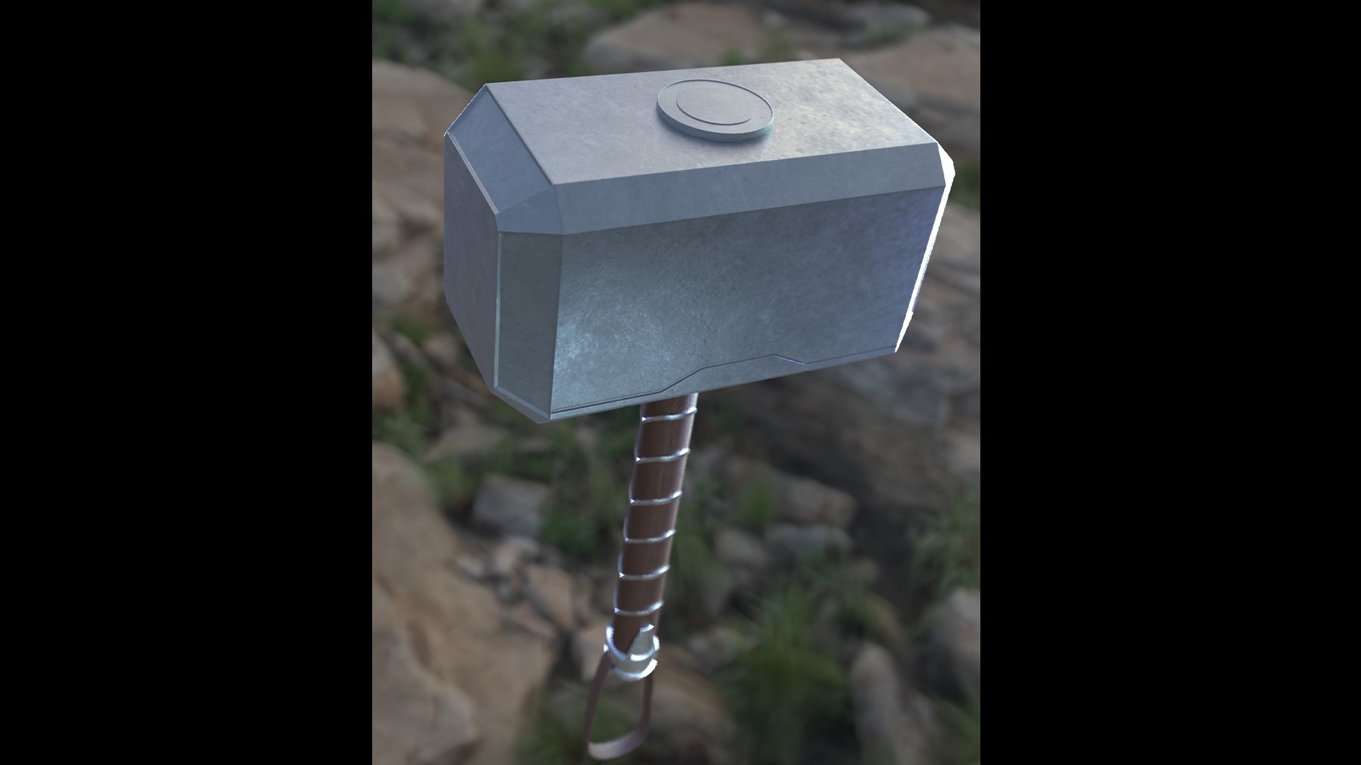 Thor Mjolnir 3D Model - TurboSquid 1698966