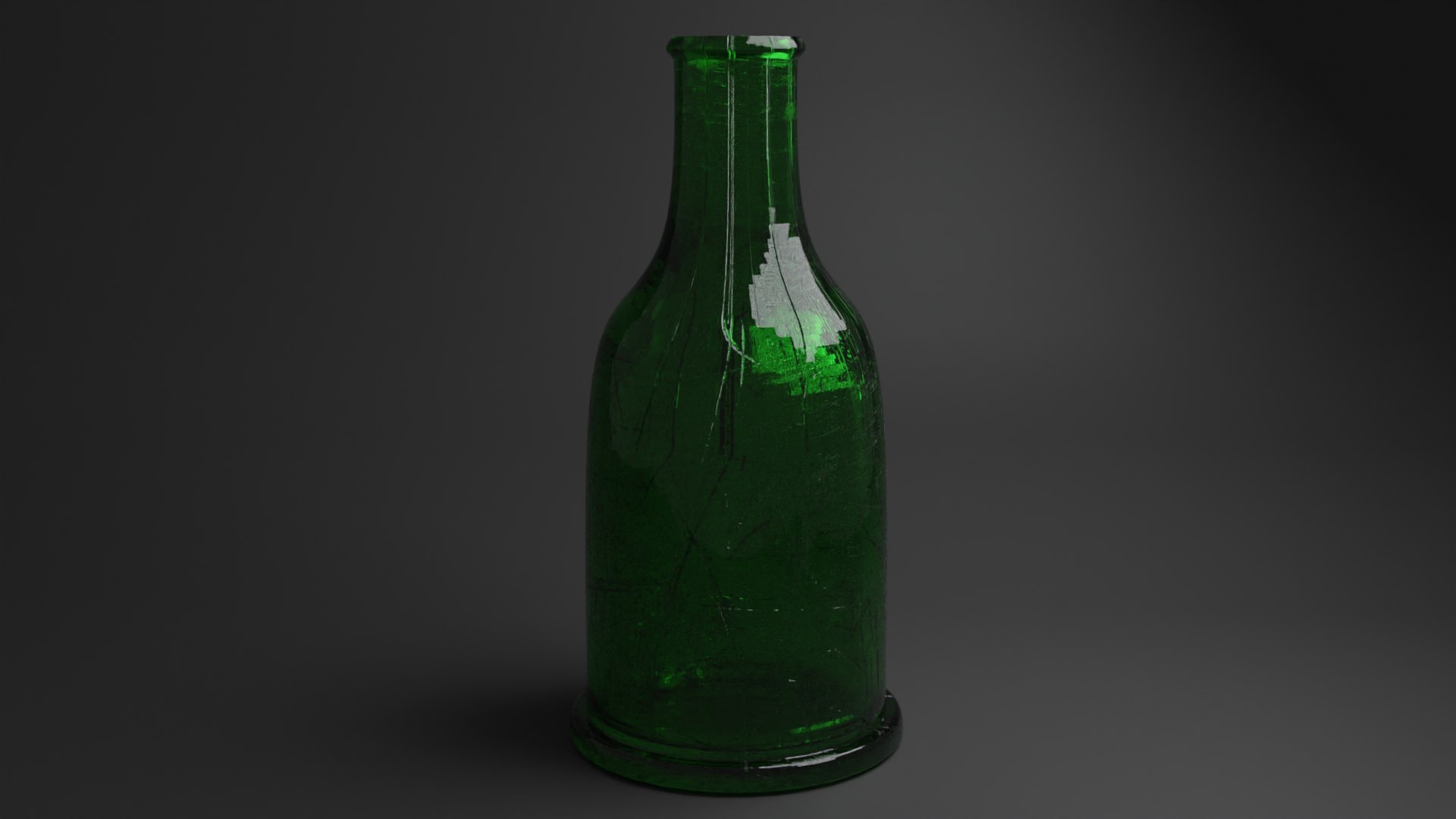 Glass Bottle 3D Model - TurboSquid 1973619