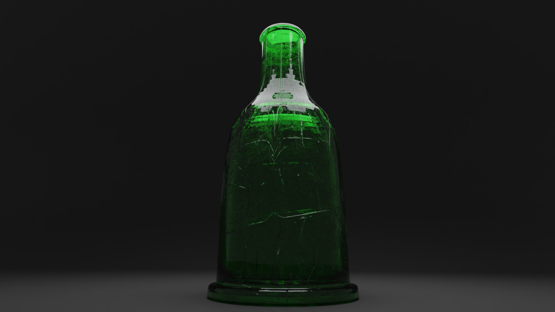Glass Bottle 3D Model - TurboSquid 1973619