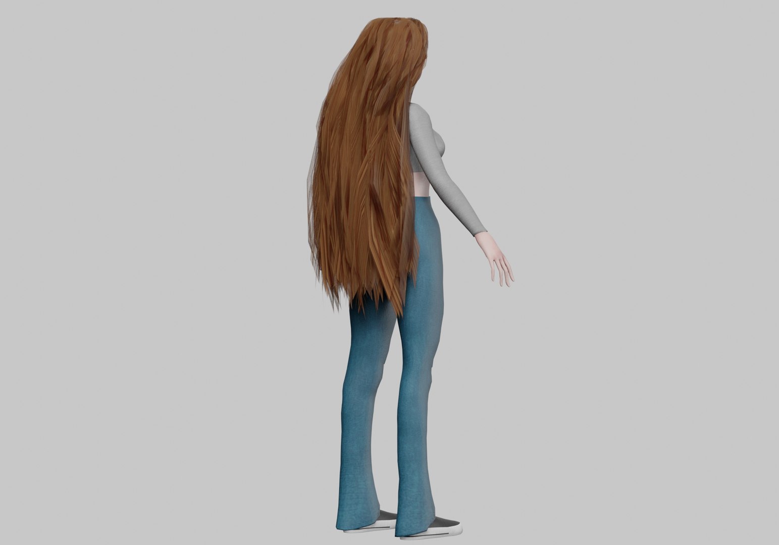 Basic Anime Girl V32120 3D Model - TurboSquid 2271512