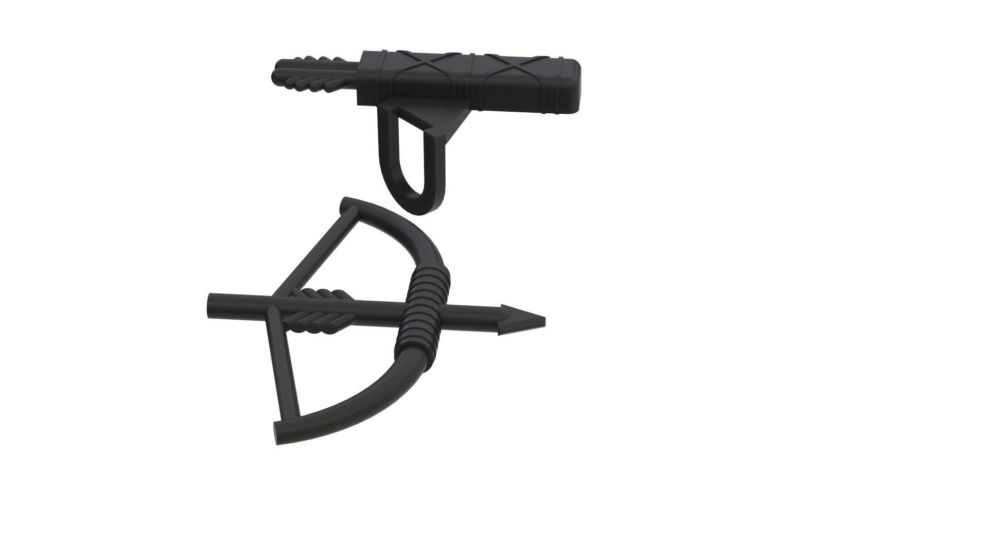 Lego Toy Bow And Arrow 3D Model - TurboSquid 2023427