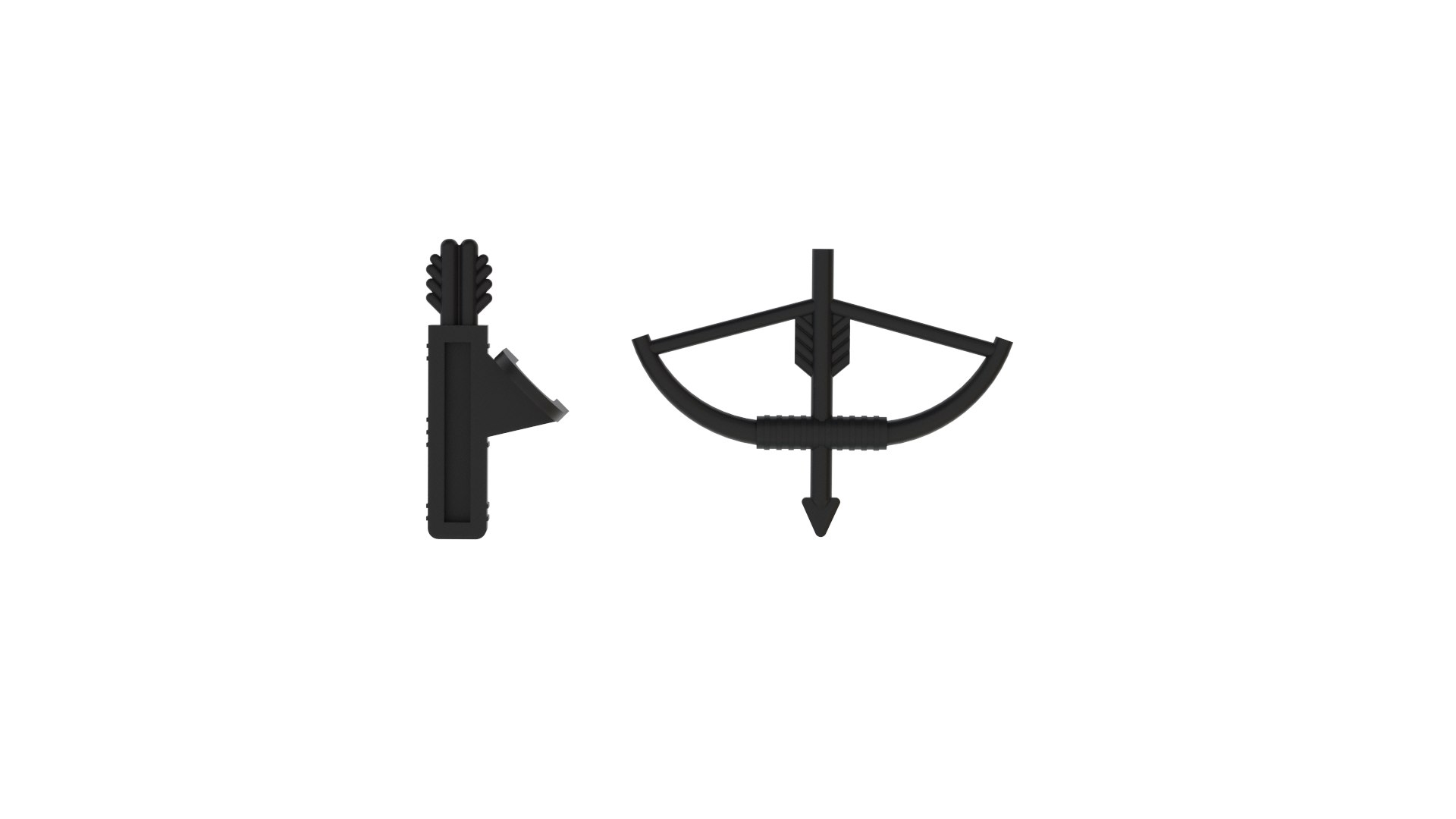 Lego Toy Bow And Arrow 3D Model - TurboSquid 2023427