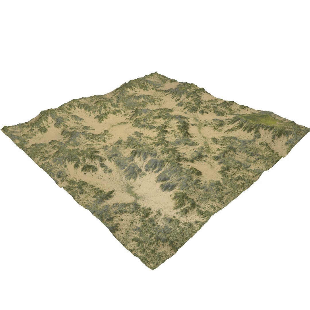 Terrain maps 3D model - TurboSquid 1388911