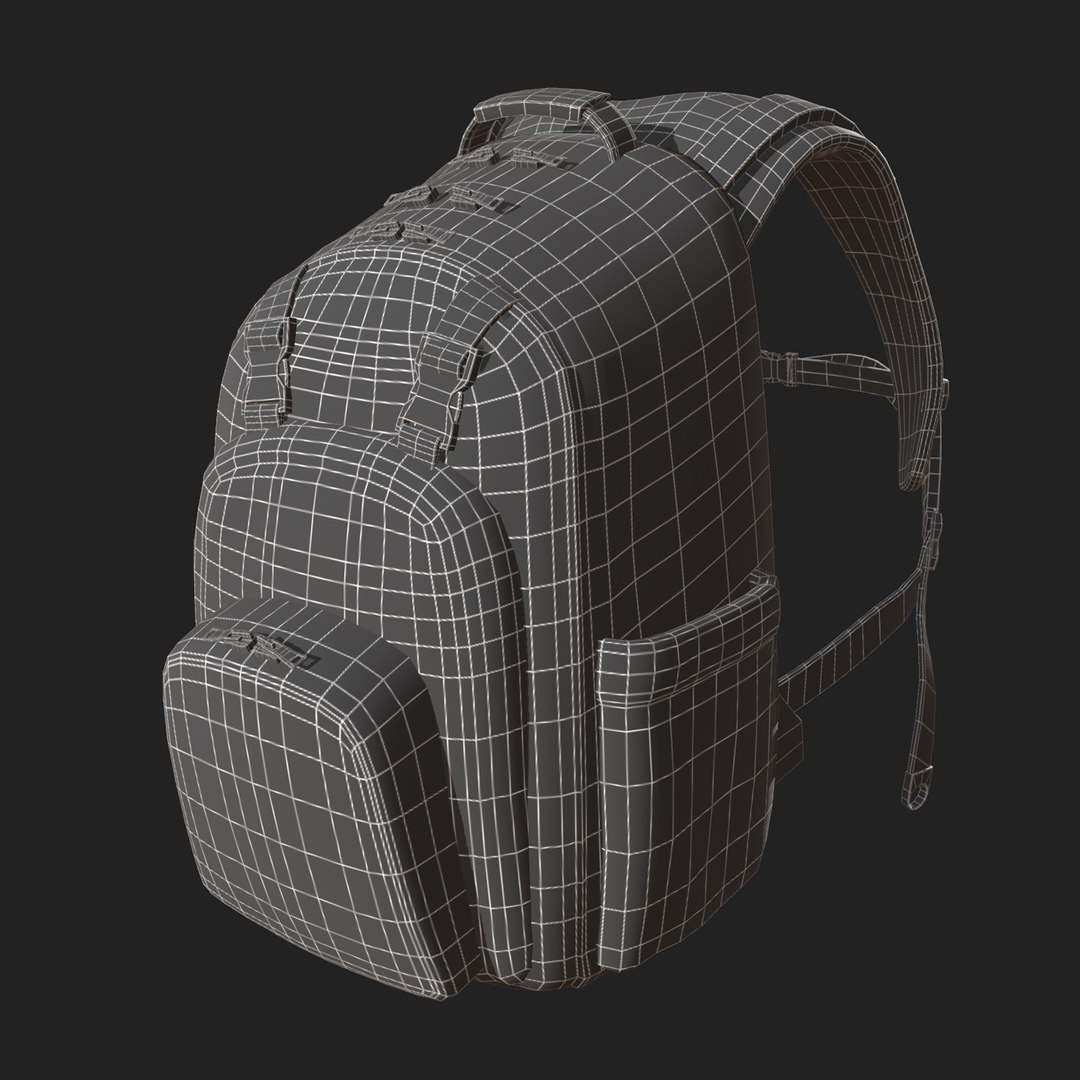 Backpack 3D model - TurboSquid 1483623