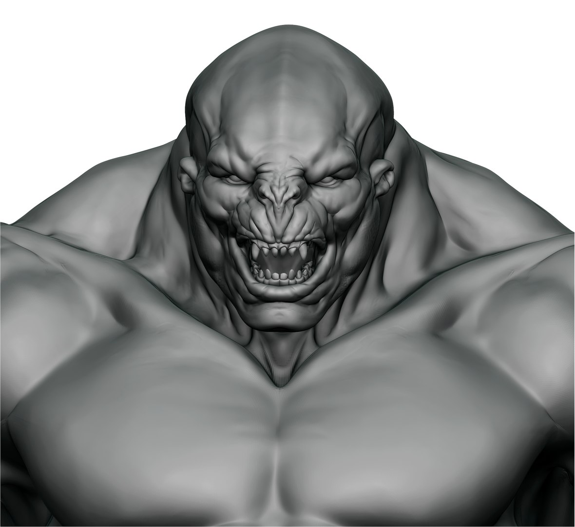3D ORC TROLL URUK HAI - TurboSquid 1817788