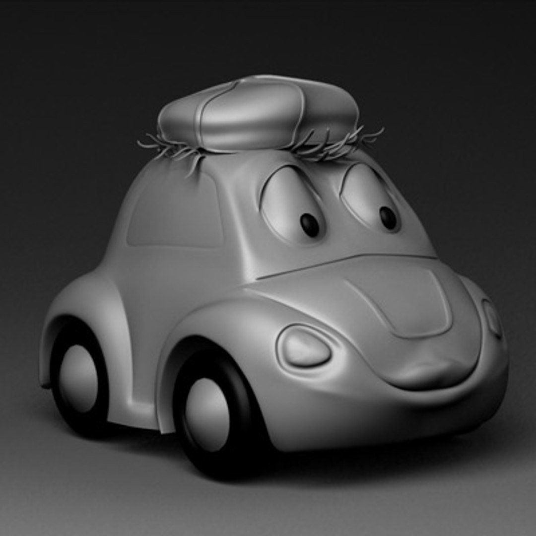 3d Max Toy Car Character