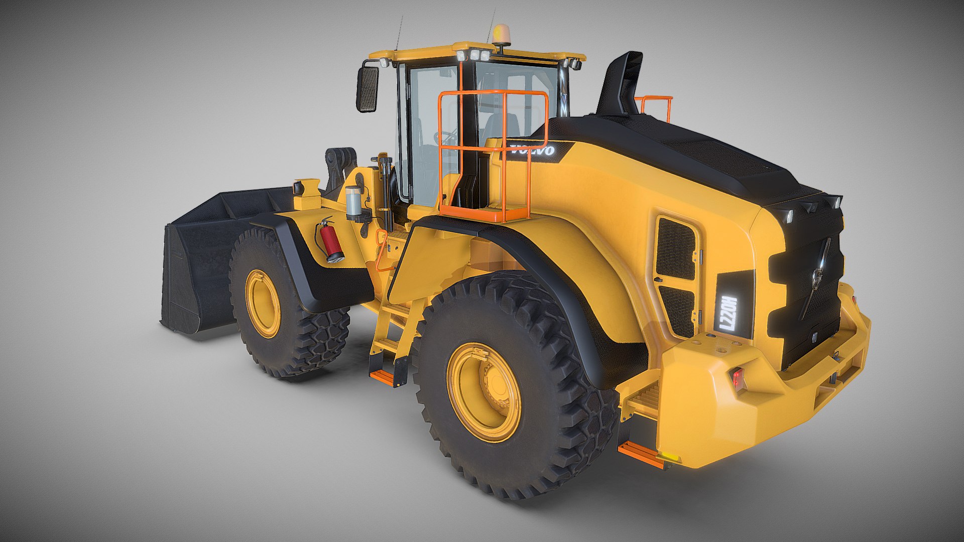 Volvo L220H 3D Model - TurboSquid 2150931