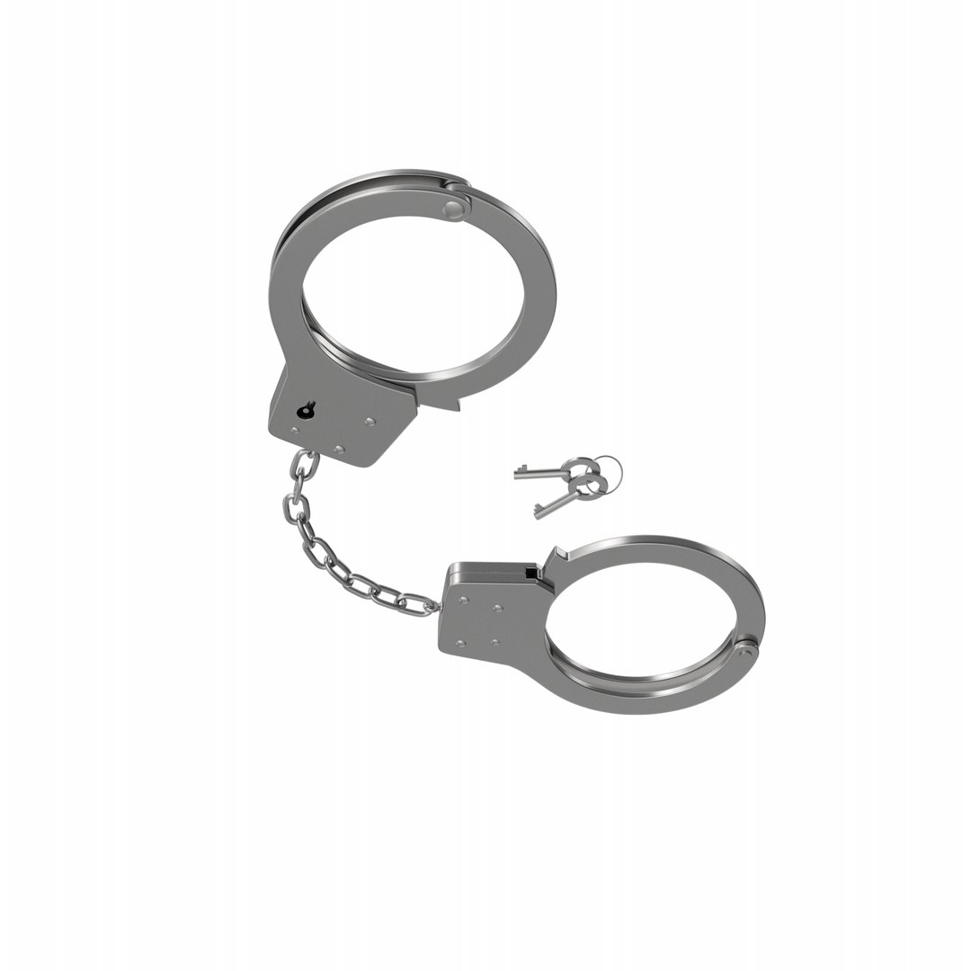 Handcuffs And Keys 3D - TurboSquid 2156542