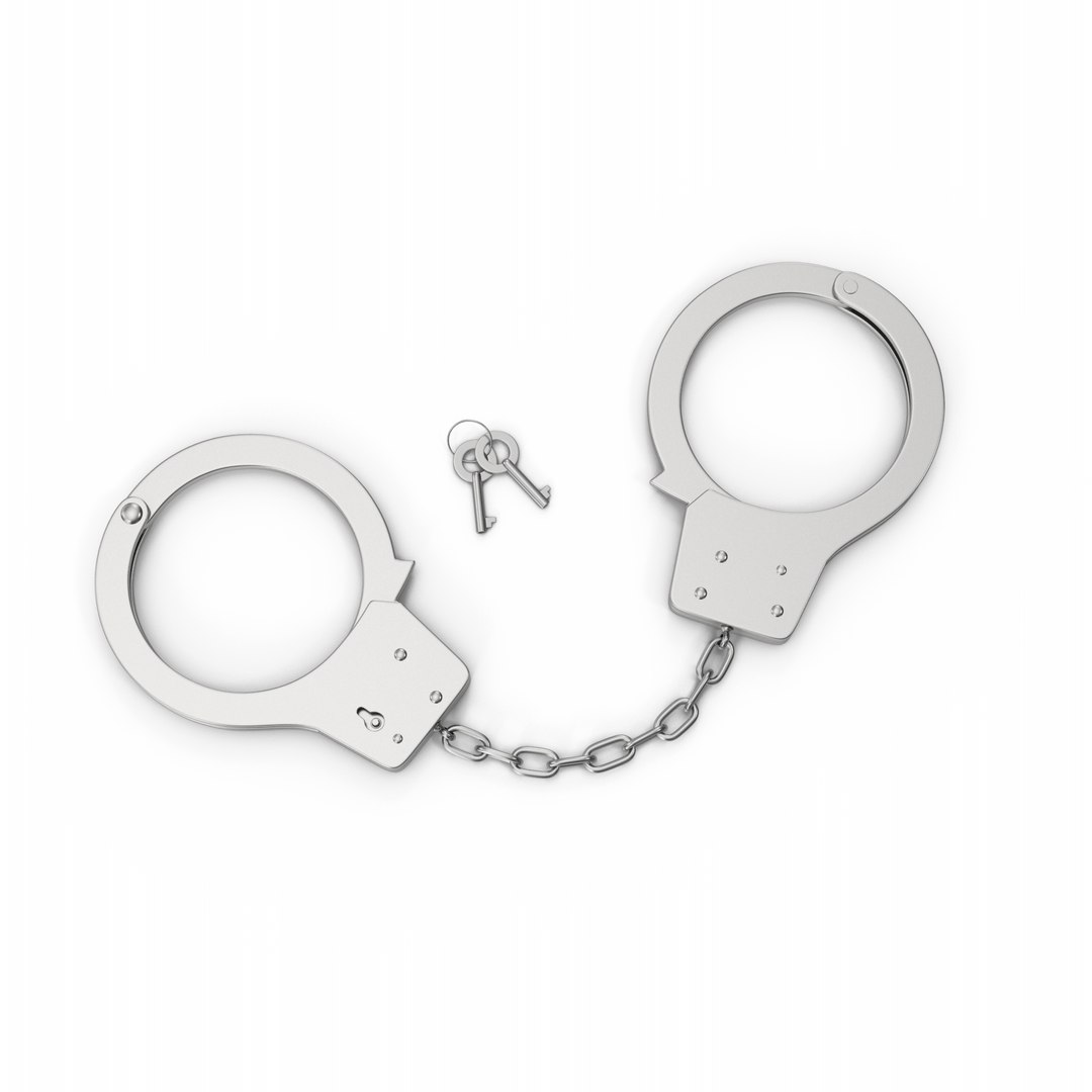 Handcuffs And Keys 3D - TurboSquid 2156542