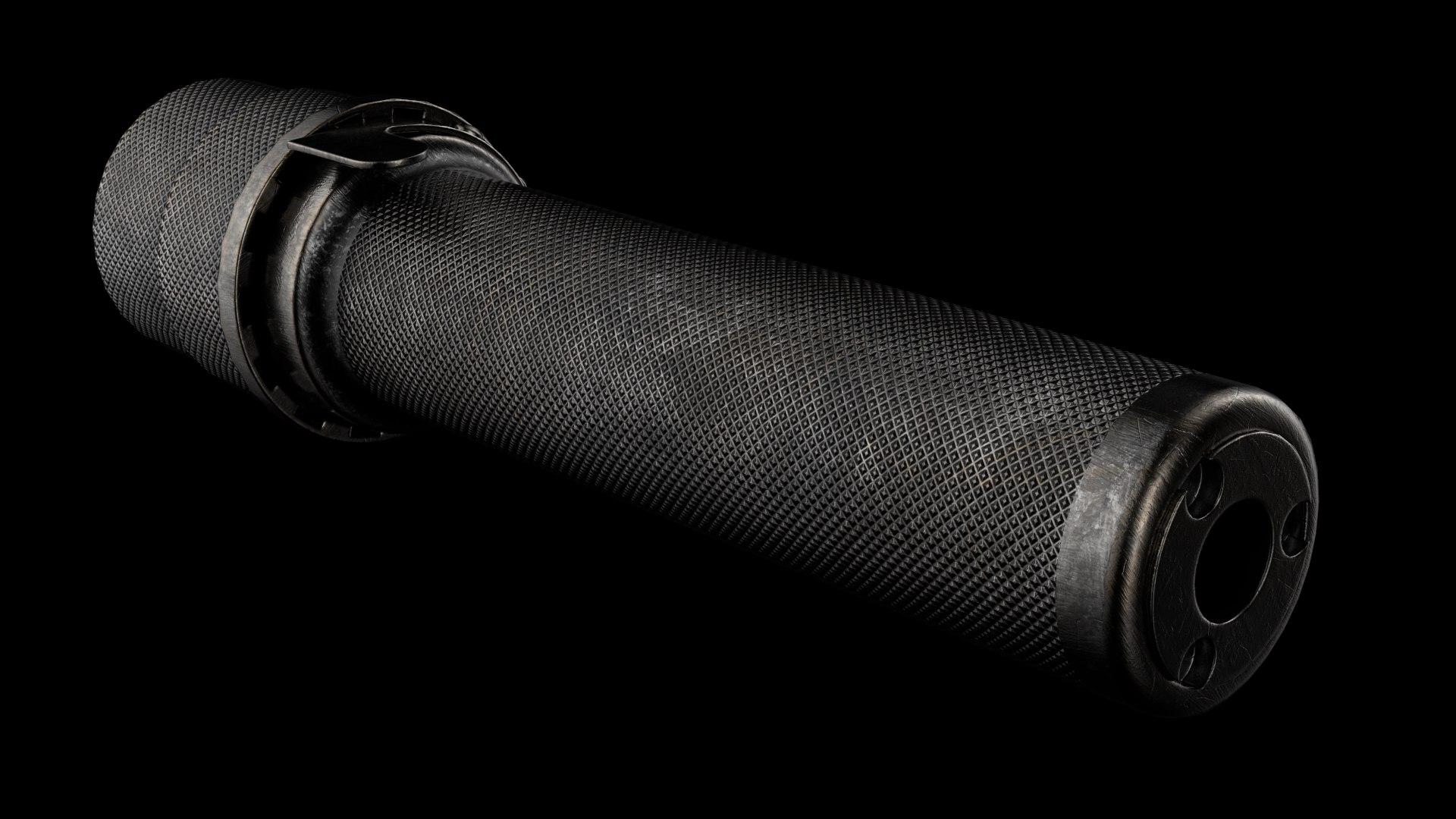 3D AK PBS-01 Silencer Suppressor Kalashnikov Assault Rifle Game Ready ...